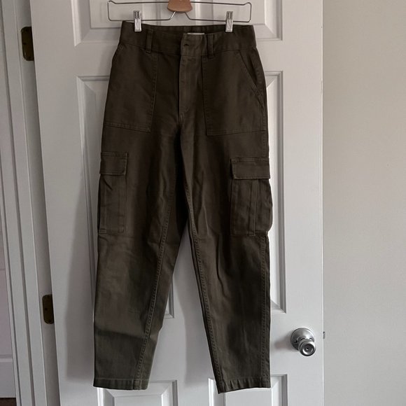 TNA | Pants & Jumpsuits | Aritzia Tna Army Green Cargo Pants Loose ...